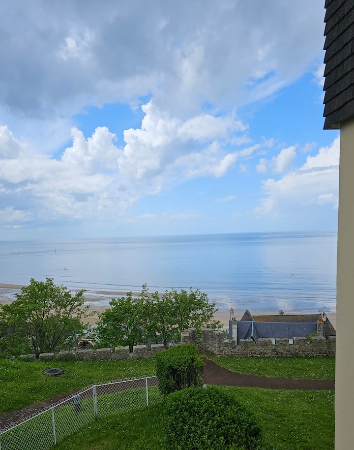 Appartement Lumineux Avec Vue Sur La Mer - Villerville