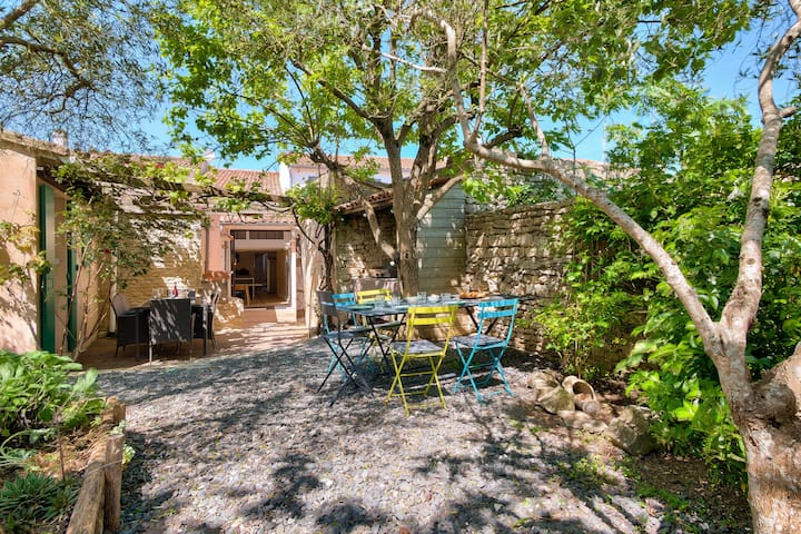 Belle Maison Avec Jardin Ombragé Pour 11 - Ars-en-Ré