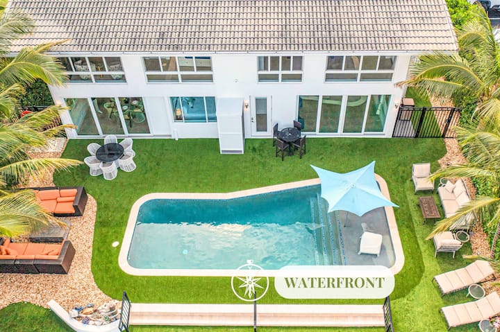 Retreat By Beach | Waterfront | Lago Key - Fort Lauderdale