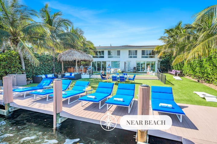 Retreat By Beach | Waterfront | Lago Key - Fort Lauderdale