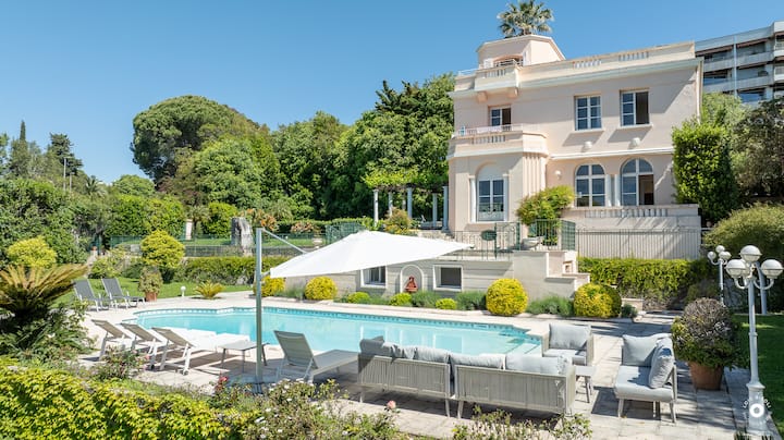 Villa Cannes 10 Pers Piscine Jardin /La Gloriette - Cannes