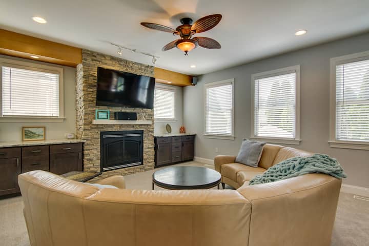 Ocean City Home W/ Fire Pit & Grill: Walk To Beach - Ocean City, MD