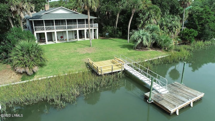 New Listing! Private Dock Close To Beach Access - Fripp Island, SC