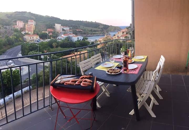 Appart à Banyuls, Vue Mer - Collioure