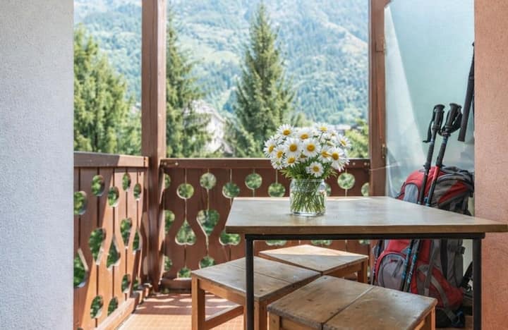 Petit Havre De Paix Avec Vue Mont-blanc - Chamonix