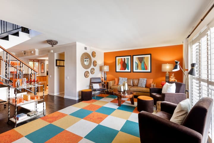 Sunkist At 411 | Walking Distance To Downtown Ps! - Palm Springs, CA