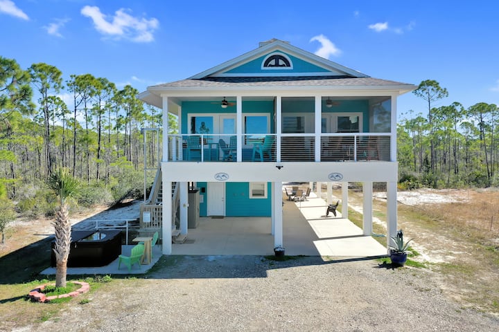 Peaceful Home W/hot Tub, Pets Allowed!dolphin Daze - Mexico Beach, FL
