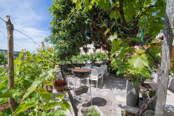As-21185-a Garçonnière Avec La Terrasse Veli - Mali Lošinj