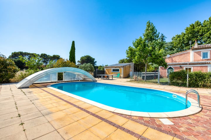 Maison Abricot Avec Piscine - Clermont-l'Hérault