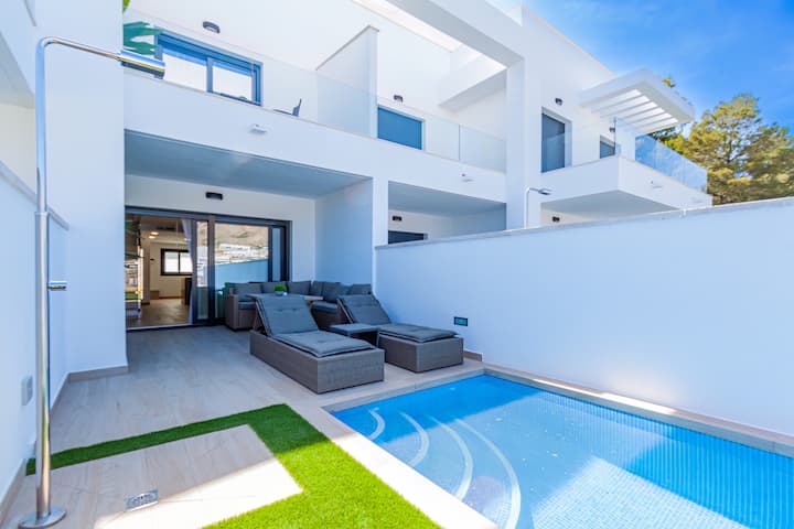 Panoramic Private Pool Home - Villajoyosa