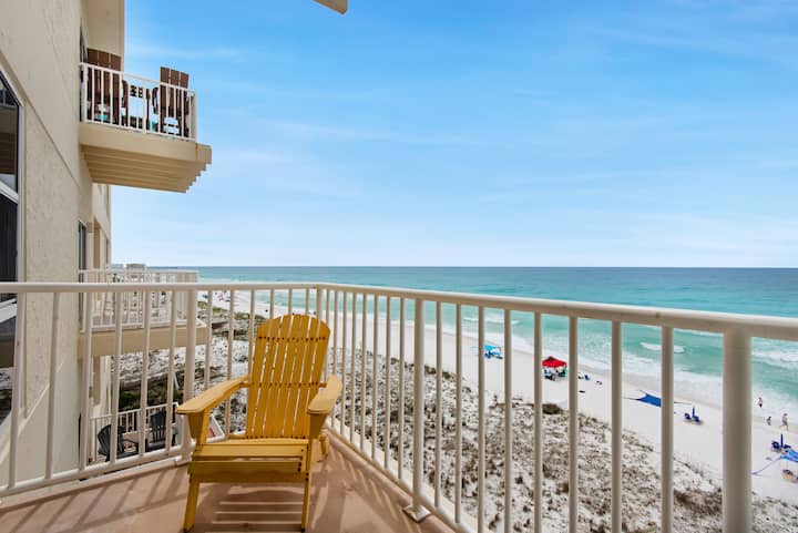 Gulf Front Views|comm. Pool|1br Sans Souci 405 - Gulf Breeze, FL