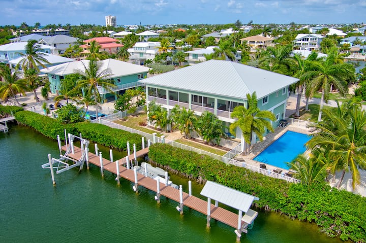 Sale! Lux Home, Walk To Beach, 90' Dock, Pool - バハマ