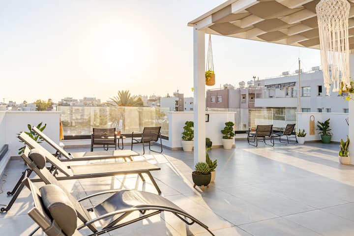Yamas Urban Living Spiridonons 1 Br Balcony Center - Limassol
