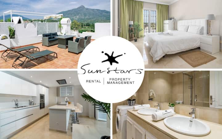 Captivating Coastal Townhouse In Aloha Pueblo With - Marbella