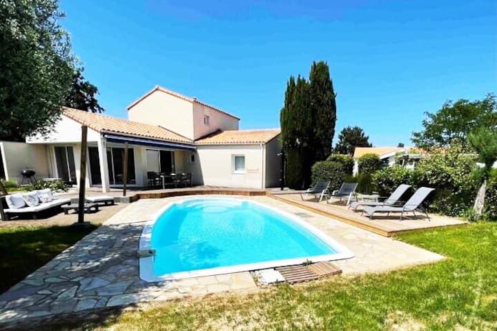 Villa 79, Maison Avec Piscine Chauffée - Talmont-Saint-Hilaire