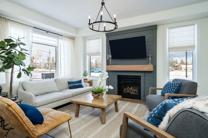 Blue Mtn Village Festive Retreat | Walk+shuttle - Collingwood