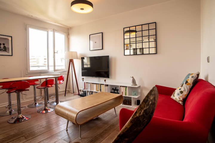 Appartement Spacieux Proche Du Père Lachaise - Gare de Lyon