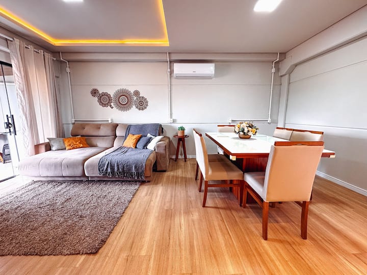 Casa Espaçosa Com 3 Quartos | Até 11 Pessoas - Brusque