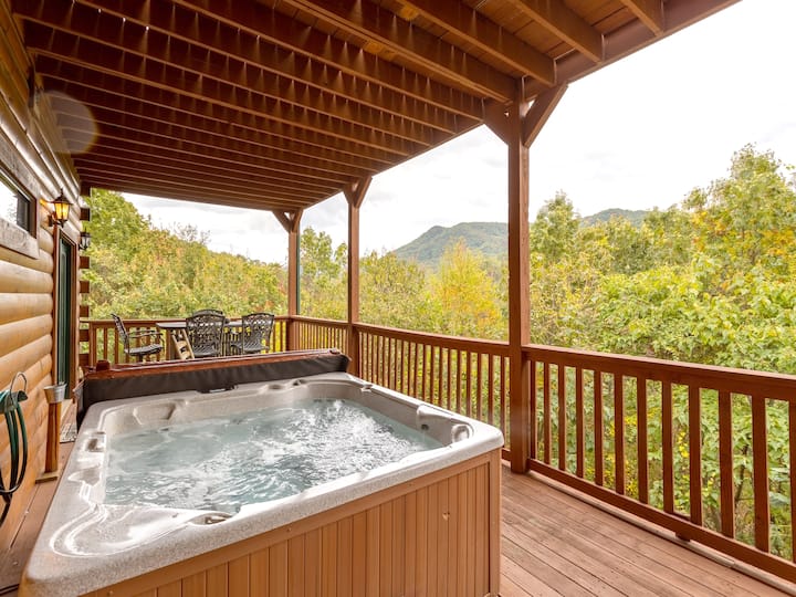 A Majestic View Iii | Game Room, Hot Tub, Sauna - Townsend, TN