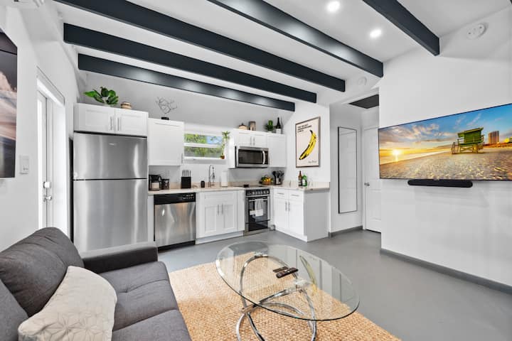 Modern 1br/1ba Loft - Close To Las Olas & Beaches - 