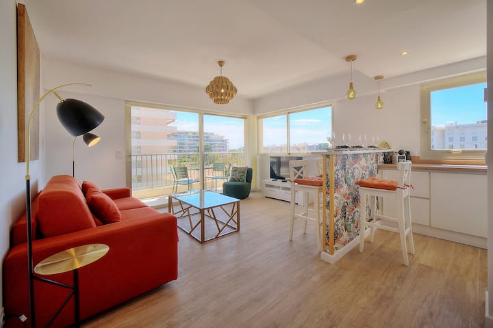 Upstays Sea View Terrace 37m² Apartment - Cannes
