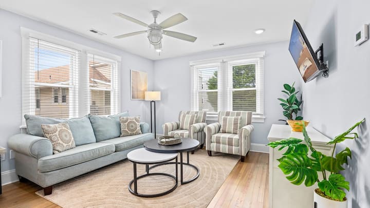 Charming Garden District Escape! Walk To Beach - Ocean City, NJ