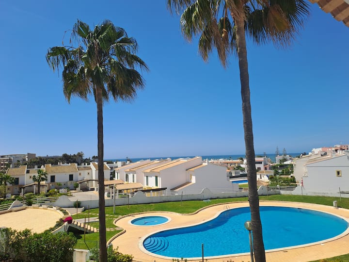 V2 Villa Jardin Da Oura, Piscine, Bbq, A/c, Plage - Albufeira