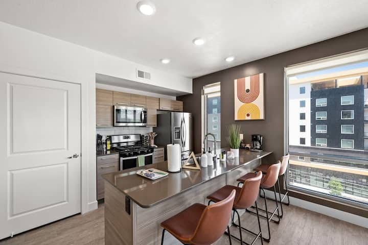Lux 2 Bd Boho In Heart Of Slc - Salt Lake City