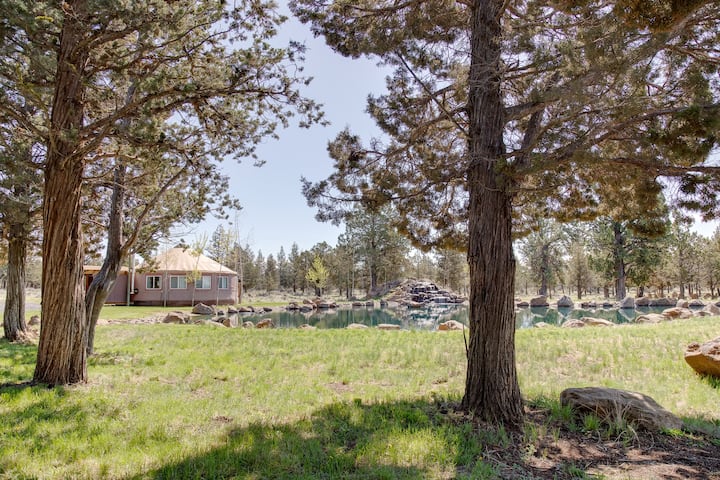 Jjr Private Yurt With Full Bathroom, Mountain - Oregon