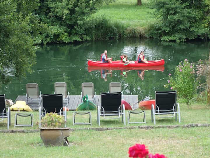 Superbe Maison Familiale Au Bord D'une Rivière - Aubeterre-sur-Dronne
