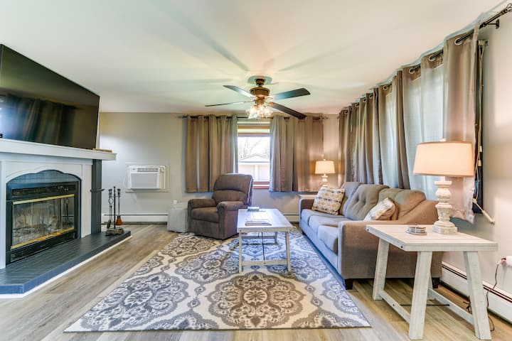 Indian Lake Vacation Rental W/ Fire Pit & Sauna - Lakeview, OH