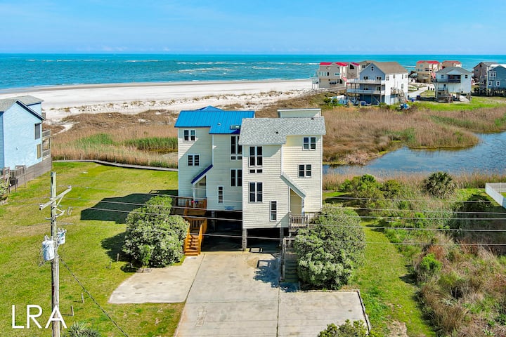 A Top View Of Topsail – Oceanfront Bliss With - North Topsail Beach, NC