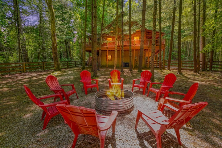 Cabine-salle De Bain Privée-hocking Creek Reserve - Logan, OH