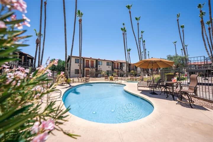 101-exclusive Getaway | Heated Pool, Lounge & Luxe - Tempe, AZ