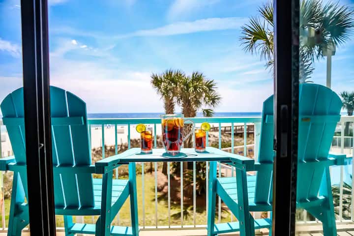 Oceanfront 1 Bedroom, Outdoor Pool W/beach Access - Adventure Island, Orange Beach