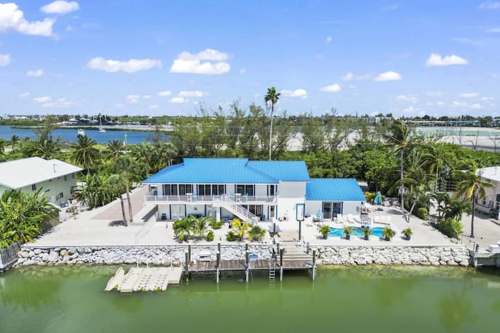 Bristol Keys: 6br Near Sombrero Beach, Pool, Dock - Marathon, FL