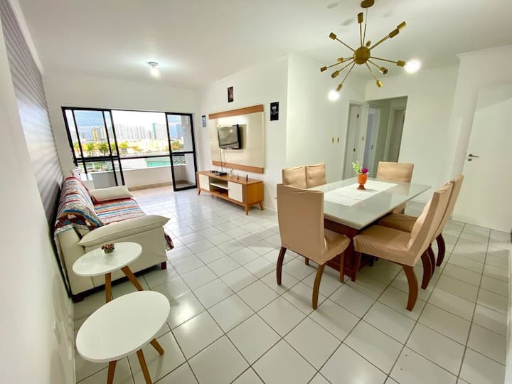 Apartamento 3/4 Com Ar A 200m Do Shopping Jardins - Aracaju