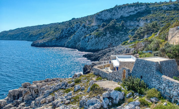 Maison Romantique En Pierre Avec Jacuzzi&accès Mer - Gagliano del Capo