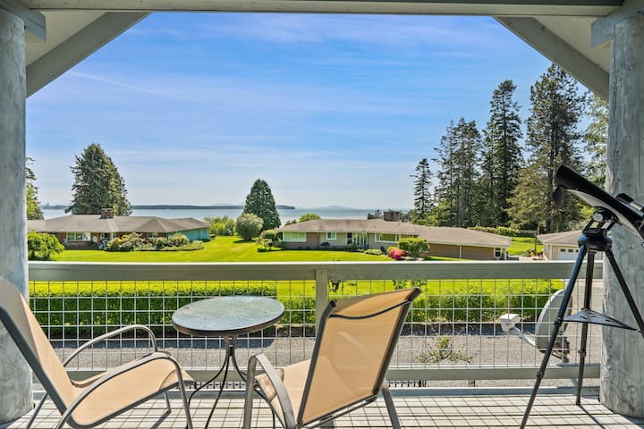 Seashell Cottage: Pet Friendly/oceanview/game Room - Blaine, WA