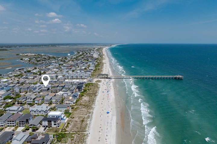 Spacious 3br Townhome With Ocean Views - W211 - Wrightsville Beach, NC