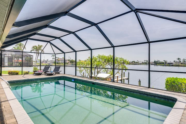 Waterfront Cape Coral Home W/ Pool & Gulf Access - Cape Coral, FL