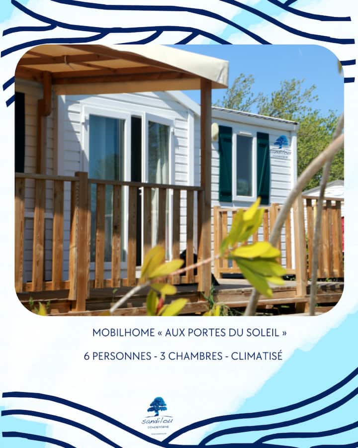 Mobilhome «Aux Portes Du Soleil» * Climatisé - Leucate