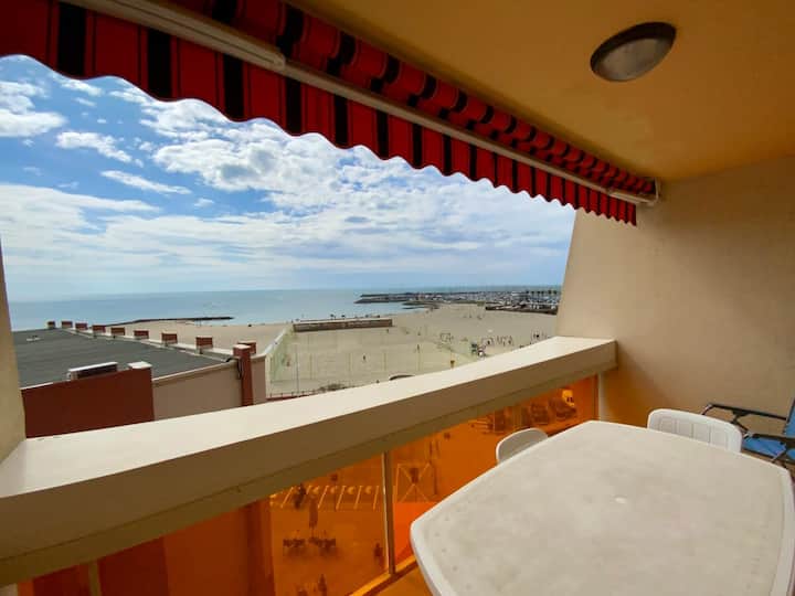 Le Traversant- Vue Et Bord De Mer Avec Clim - Palavas-les-Flots