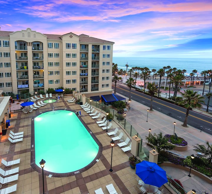 Wyndham Oceanside Pier Resort |  4 2br/2ba Suites - Oceanside, CA