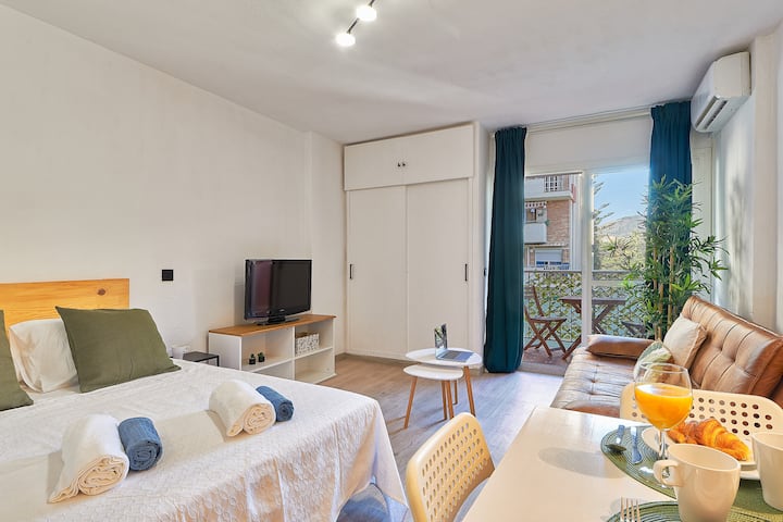 Jupiter Studio With Pool 450 M From The Beach - Benalmádena