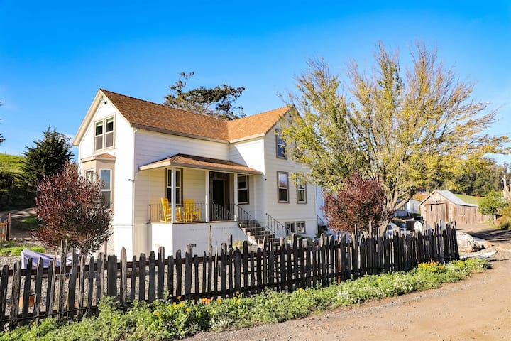 Zia's Farmhouse At Stemple Creek Ranch - Dillon Beach, CA