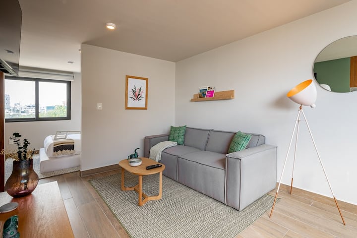 Furnished And Safe Equipped Apartment | Roma - Mexico State