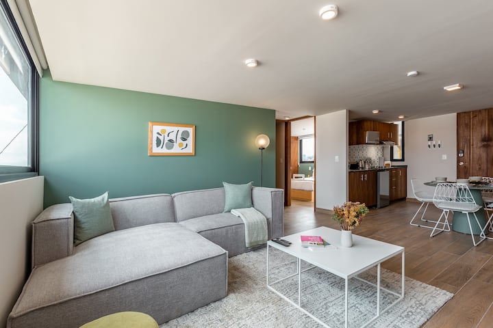Centric Modern And Safe Apartment | Roma - Ciudad de México