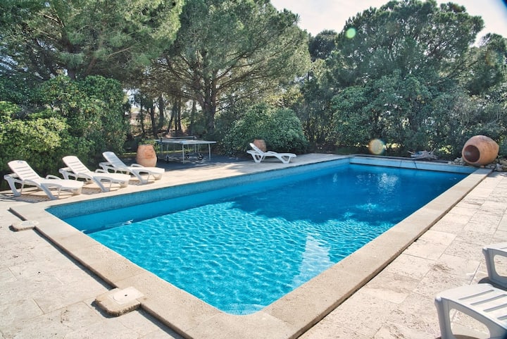 Lou Kif Hostel Chambre Bois Flotté - Piscine - Saintes-Maries-de-la-Mer