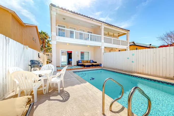 4 Bedroom Home W/ Private Pool;sanddollarretreat - South Padre Island